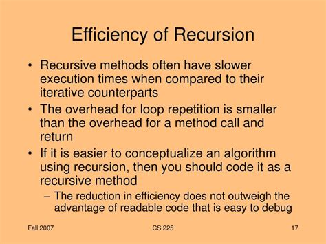 PPT Recursion PowerPoint Presentation Free Download ID 4319015