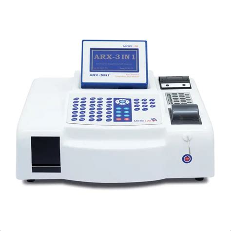 Semi Automated Biochemistry Analyzer At Best Price In Ahmedabad Micro