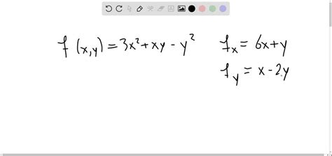 Solvedevaluate Each Function At The Given Point Fx Yx2y At