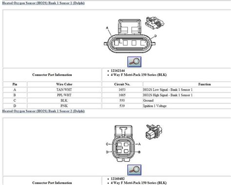 Gm O2 Sensor Pinout