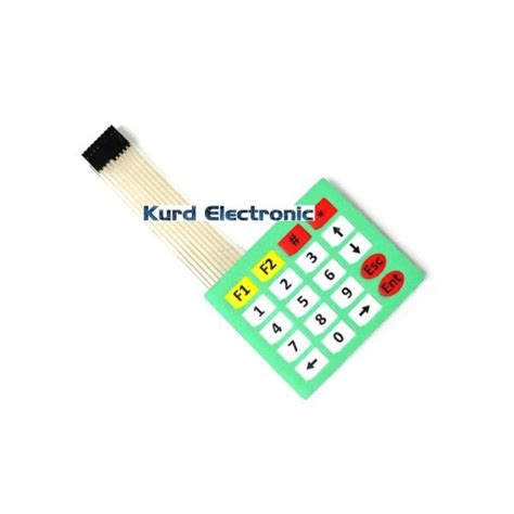 45 Matrix Array 20 Key Membrane Switch Keypad Keyboard For Arduino Kurd Electronic