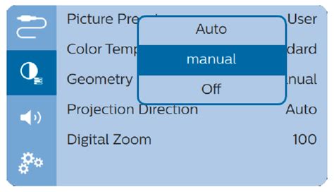 How To Adjust Image Quality Philips Projection