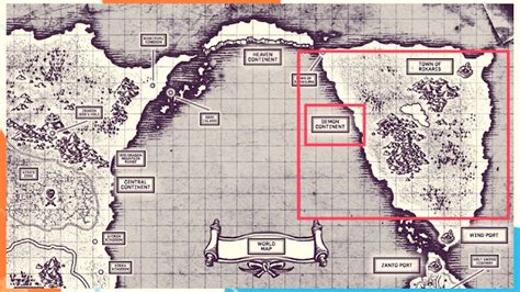 The Creation Of Mushoku Tensei World Map