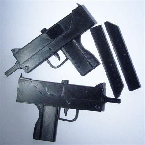 3d Printable Duel Mac 10s By Nicholas Martinez