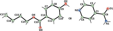 Figure 1 From Crystal Structure Of The Co Crystal Butylparaben