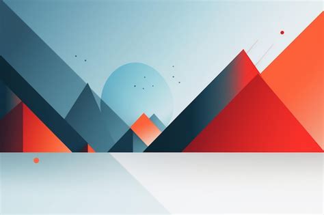 Premium Photo Vector Modern Geometric Minimalist Background Design