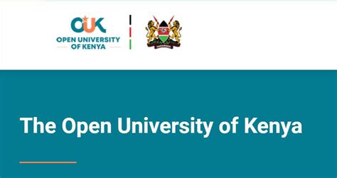 Exploring The World Of Open University Kenya A Gateway To Flexible