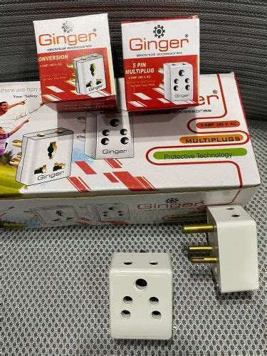 Ginger 5 Pin Multi Plug Sumo At 10 Piece Electrical Multi Plug In New Delhi ID 27572971288