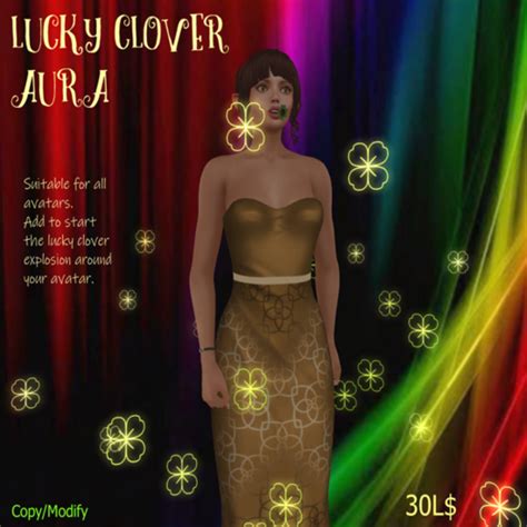 Second Life Marketplace Lucky Clover Aura