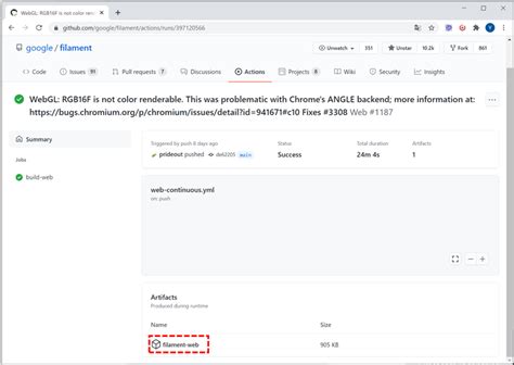 Web Filament Not Working On Google Chrome Issue Google Filament GitHub