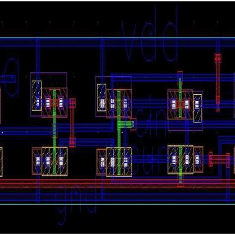 Layout Design Of The Proposed 14t Mvt‐gdi Hybrid Full Adder Circuit
