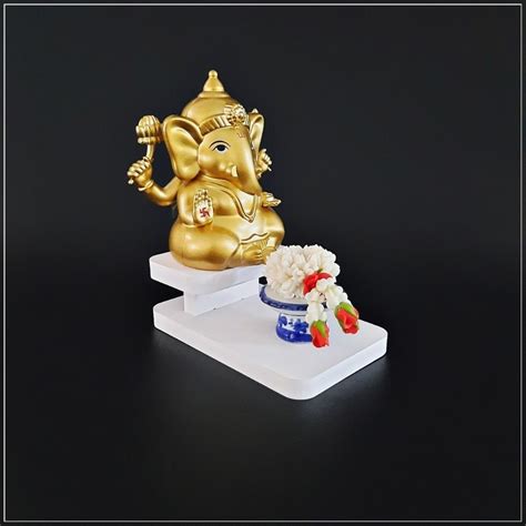 T Thailand Mini White Shelf Mini Small Altar Table Amulet Table Buddha