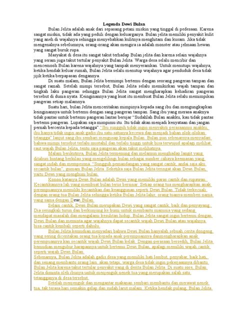 Legenda Dewi Bulan Pdf Puisi