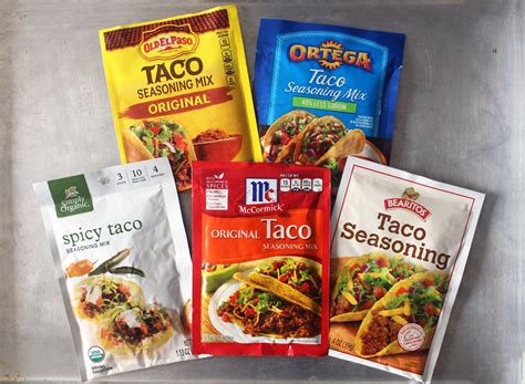 We Tried 5 Taco Seasoning Packets To Find The Best Eat This Not That