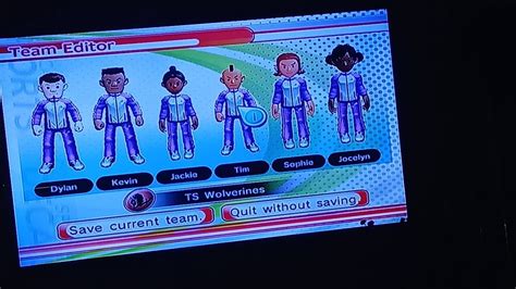 Not Only I Watch The End Credits Of Deca Sports 3 I Made A New Team