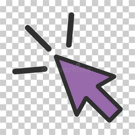Click Icon Arrow Mouse Web Button Cursor Digital Design Vector