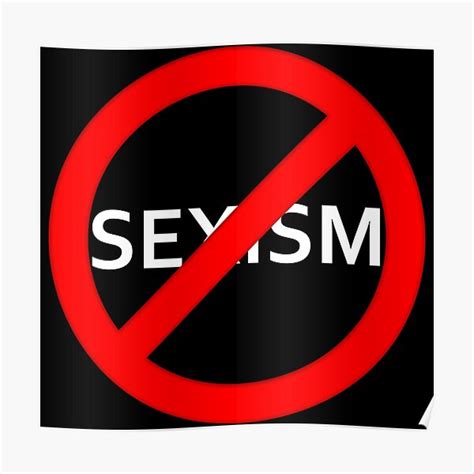 Stop Sexism Wall Art Redbubble