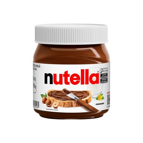 Creme De Avelã Nutella 350gr Ferrero Docelinho