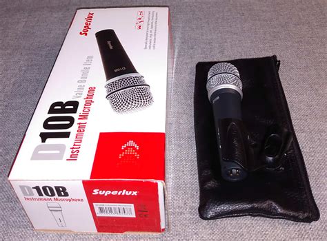 Superlux D10b Microphone Reverb