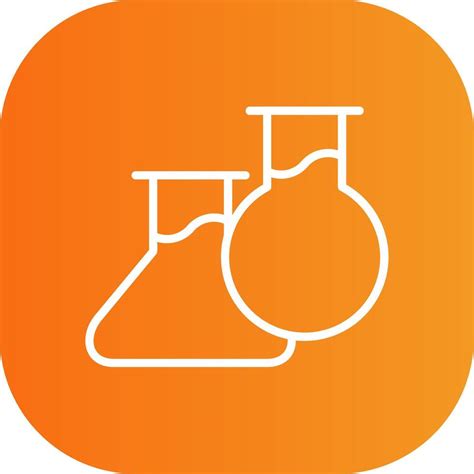 Test Tubes Line Gradient Curve Icon 51055080 Vector Art At Vecteezy