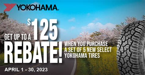 Consumer Rebates Tires