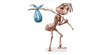 The Origins Of Sad Ant With Bindle Are Actually Gay Into