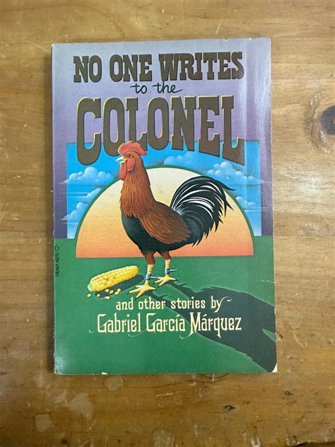No One Writes To The Colonel By Gabriel Garcia Marquez 1979 Harper Etsy