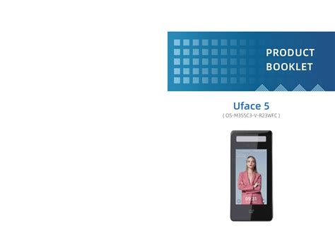 Uni Ubi Uface 5 Pro Facial Recognition System Quickstart Guide