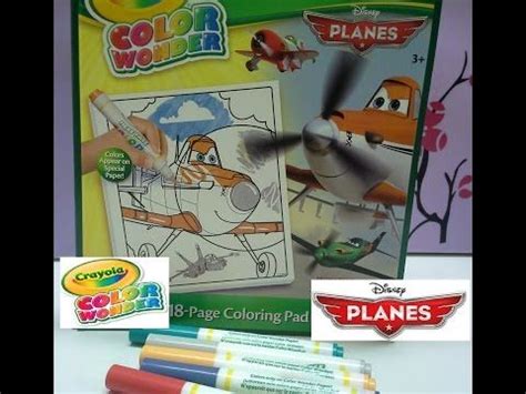 Disney Planes Crayola Color Wonder Dusty Ripslinger Skipper Disney