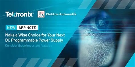 Dcprogrammablepower Powersupplies Eaelektroautomatik Ea Elektro