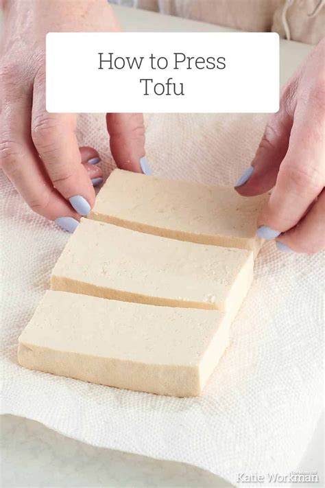 How To Press Tofu In 2025 How To Press Tofu Firm Tofu Recipes Dried