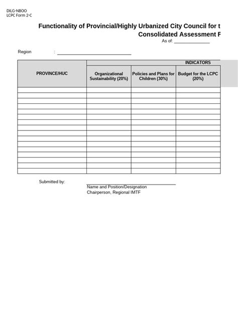Lcpc Consolidated Form 001 C Pdf