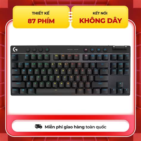 B N Ph M Logitech G Pro X Tkl Light Speed Tactile Switch Black Gearvn Com