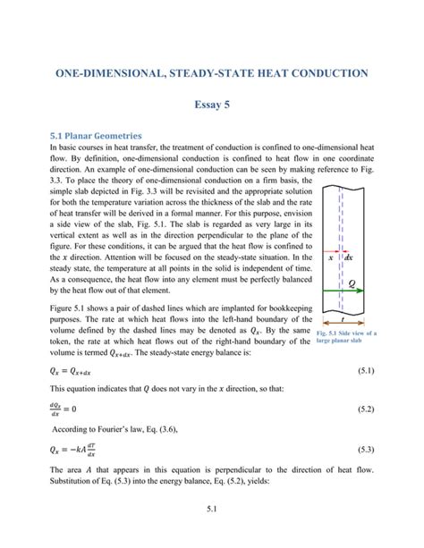 1 D Heat Conduction Pdf Free Download