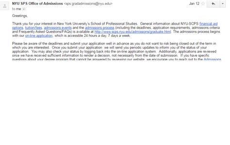 Email Sample For Admission University Brokencoconutmtl