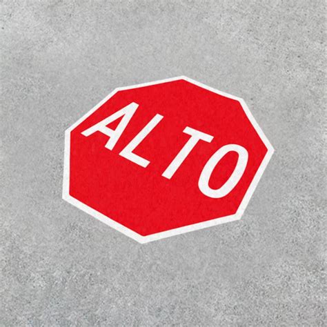 Señales De Alto Seguridad Vial Efectiva Con Sigo Señalética