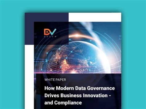 Modern Data Governance That Drives Business Agility White Paper
