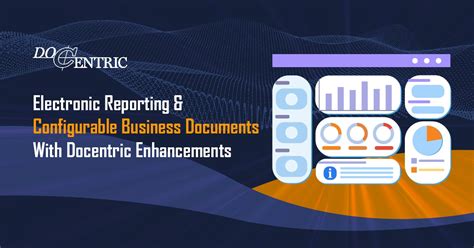 electronic reporting and configurable business documents with docentric