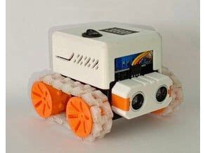 Scru Fe Simple C Robot With Ultra Sonic Sensor For Education Arduino Uno Obstacle Avoidance Maze