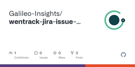 Github Galileo Insightswentrack Jira Issue Collector