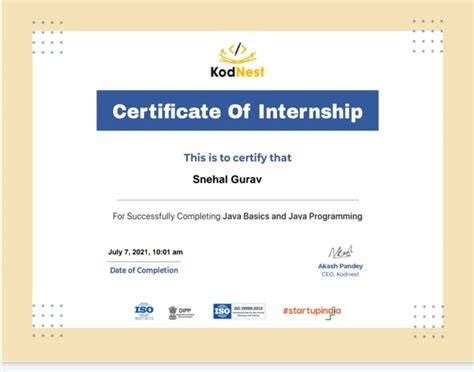 Snehal Gurav On Linkedin A Best Platform To Learn Had A Great Journey Of 9 Week