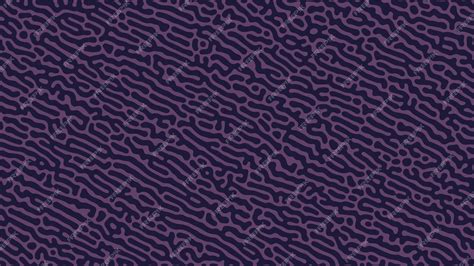Premium Vector Purple Turing Reaction Background Abstract Diffusion Pattern With Chaotic