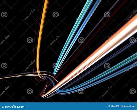 Three Dimensional Swirl Abstract Stock Illustration Illustration Of