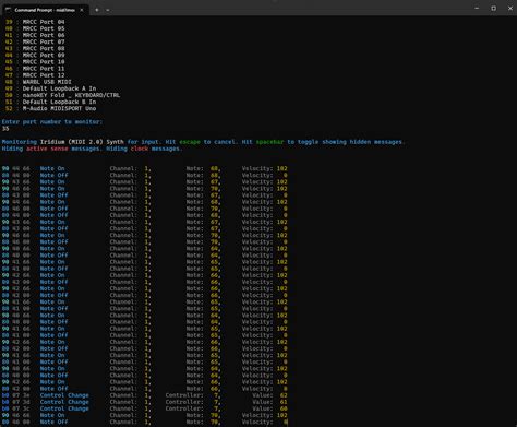 Midi1monitor Tool Overview Windows Midi Services