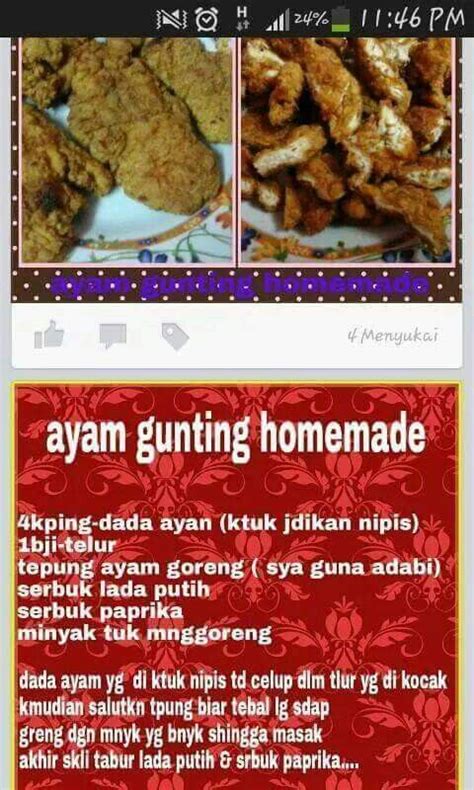 Cara Nak Buat Ayam Gunting Armani Has Wise