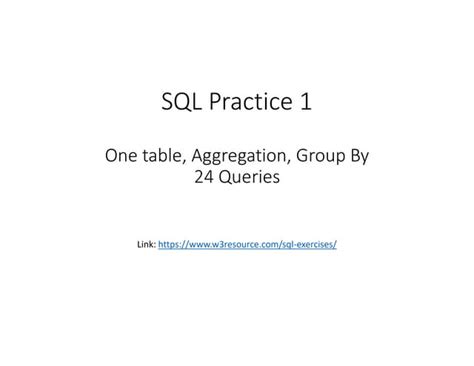 Sql For Practice Sql For Practice Sql For Practicepdf Pdf