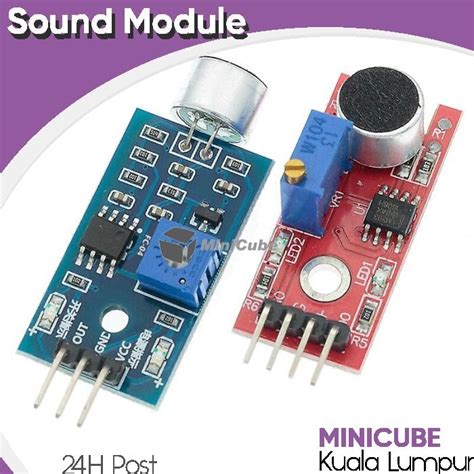Voice Sound Detection Sensor Module Robot Car For Arduino Shopee Malaysia