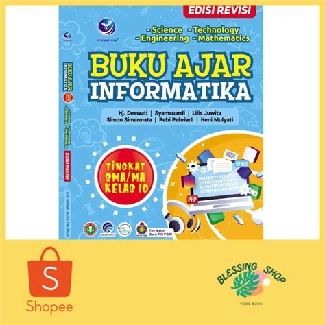 Jual Buku Ajar Informatika Tingkat Sma Kelas 10 Edisi Revisi Shopee Indonesia