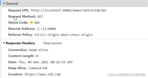 Web响应重定向301与302web 302 Csdn博客 Web响应重定向301与302web 302 Csdn博客