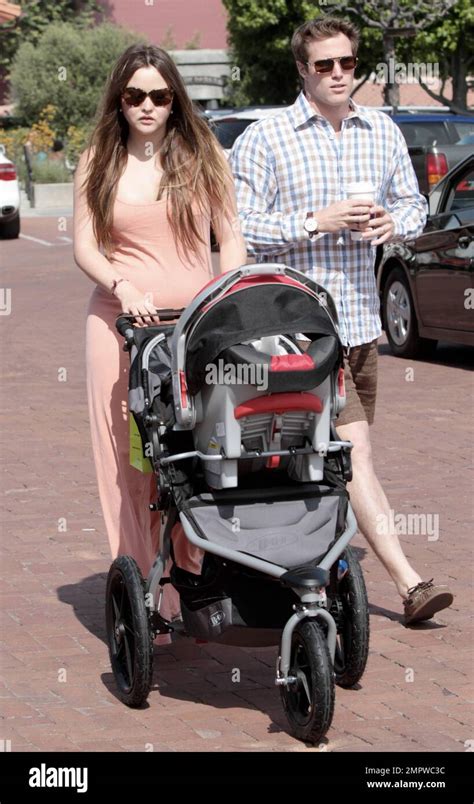 Actress Devon Aoki And Finance James Bailey Take Their Son Out For A